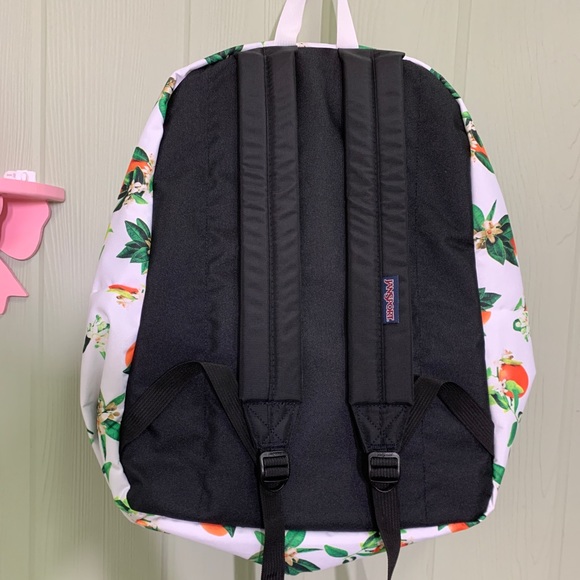 Jansport | Bags | Jansport Superbreak Backpack Orange Blossom | Poshmark
